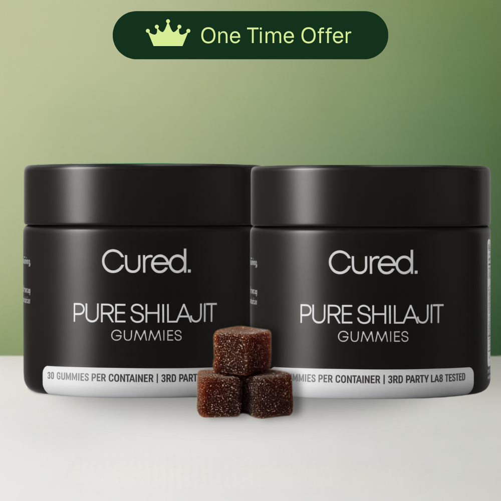 Pure Shilajit Gummies Pack of 2 (one time offer) – Shop Cured